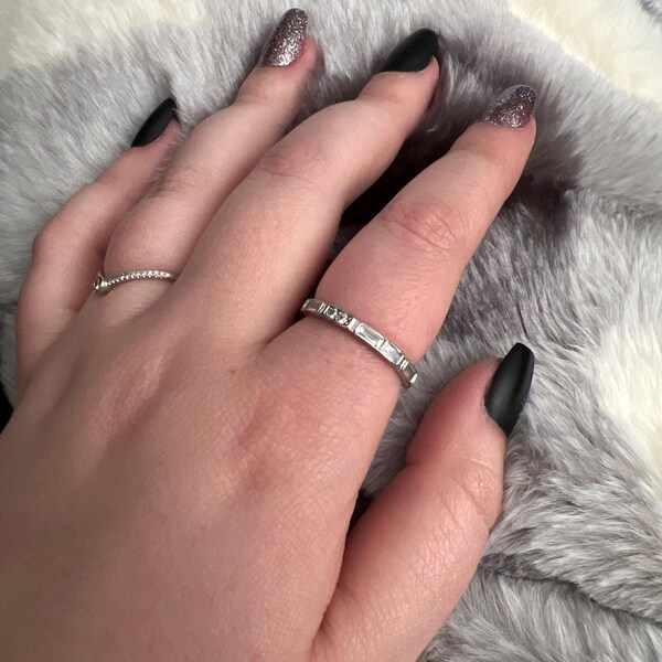 My Demon Ring Kdrama Couple Rings With Free My Demon Cross Tattoo - Etsy