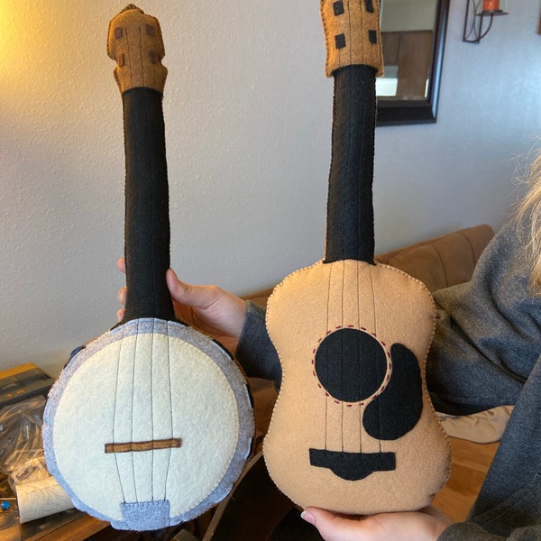 Toy Trumpet, Felt Toys, Toy Instruments, Stuffed Trumpet, Plush Trumpet ...