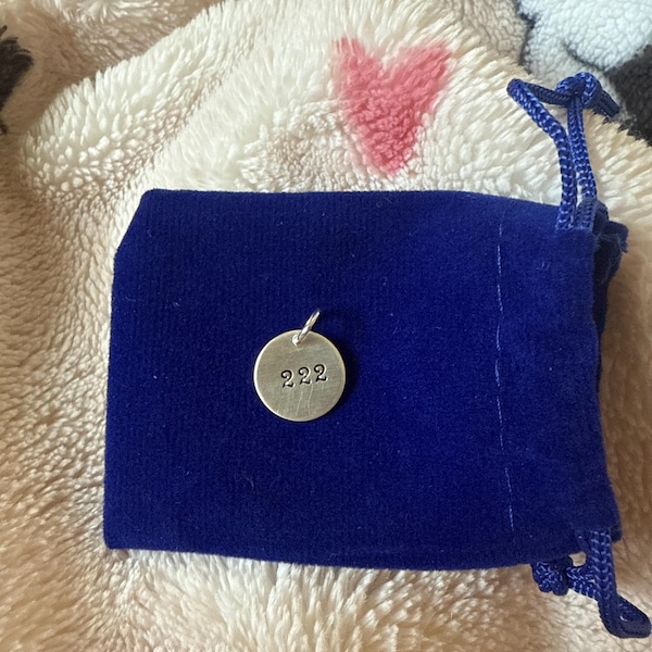 Gold Scrabble Necklace - Personalized Square Necklace - Hand Stamped ...