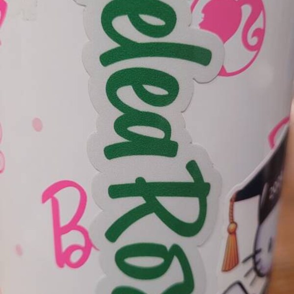 Custom Name Sticker Concert Stickers Personalized Stickers Monogram ...