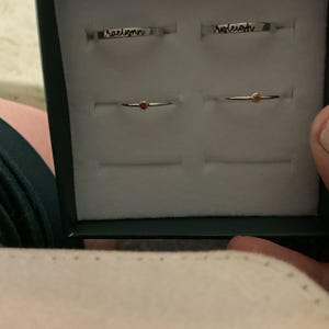 Class Ring Set Stackable Class Rings Affordable Class Rings Graduation ...