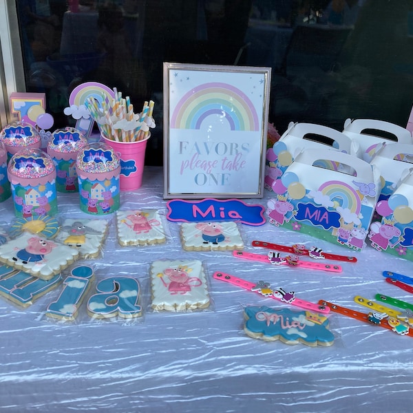 Pastel Rainbow Decorations. Pastel Rainbow Birthday. You Are My ...