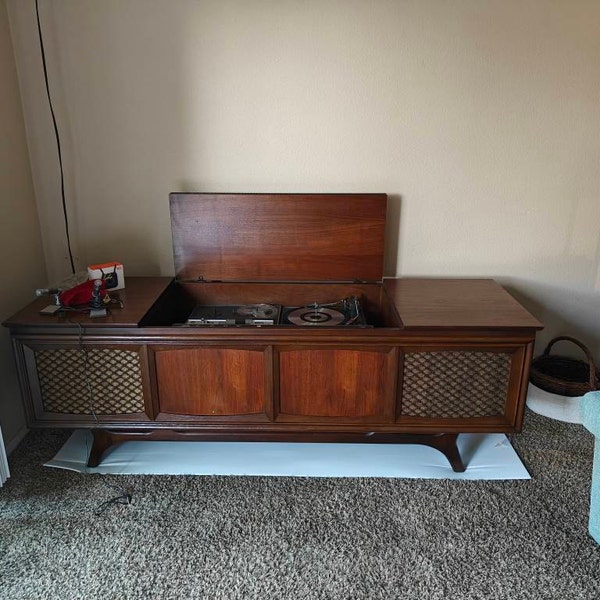 Zenith Stereo Console Model Y962 With Bluetooth - Etsy