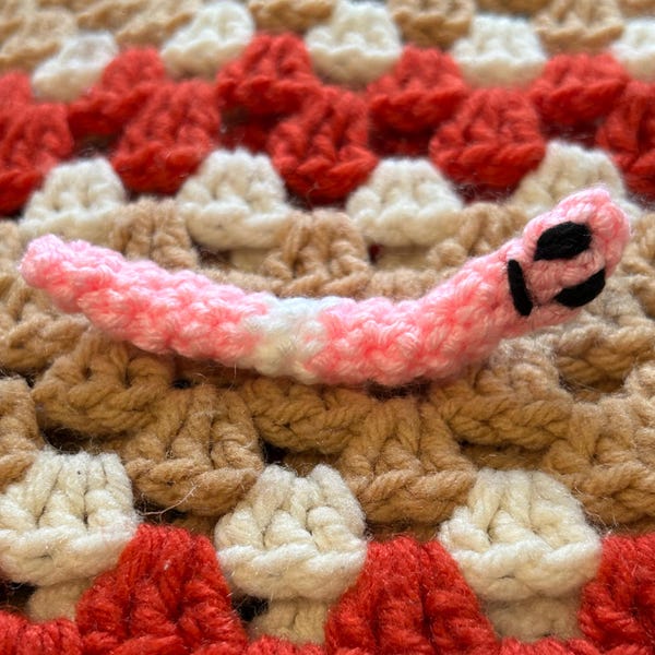 Fisherman Wormie - Etsy