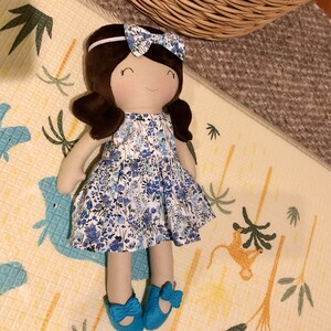 Handmade Rag Doll, Design Your Own Doll, Custom, 40cm 16, Dress up Doll ...