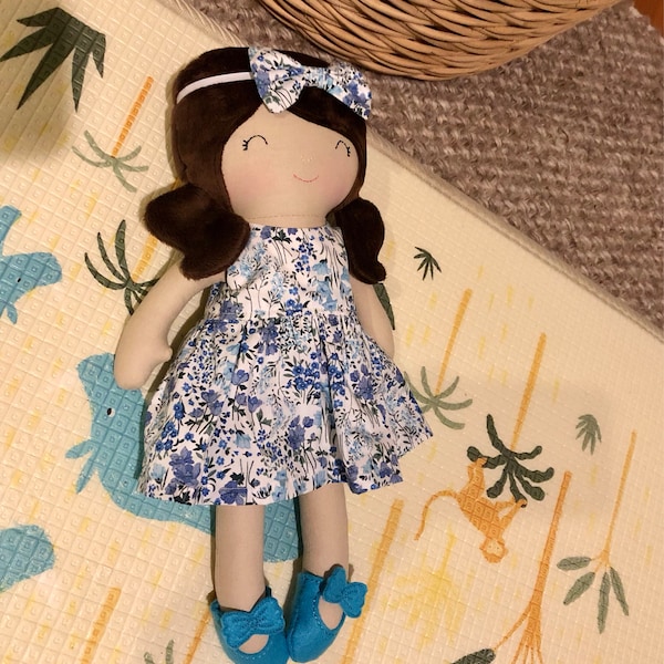 Handmade Rag Doll, Design Your Own Doll, Custom, 40cm 16, Dress up Doll ...
