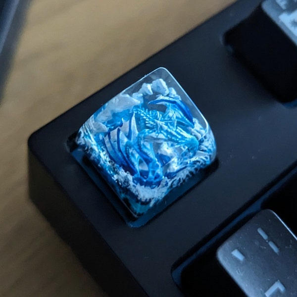 Dragon Custom Keycaps, Artisan Keycap, Artisan Keycaps Anime, Cherry MX ...
