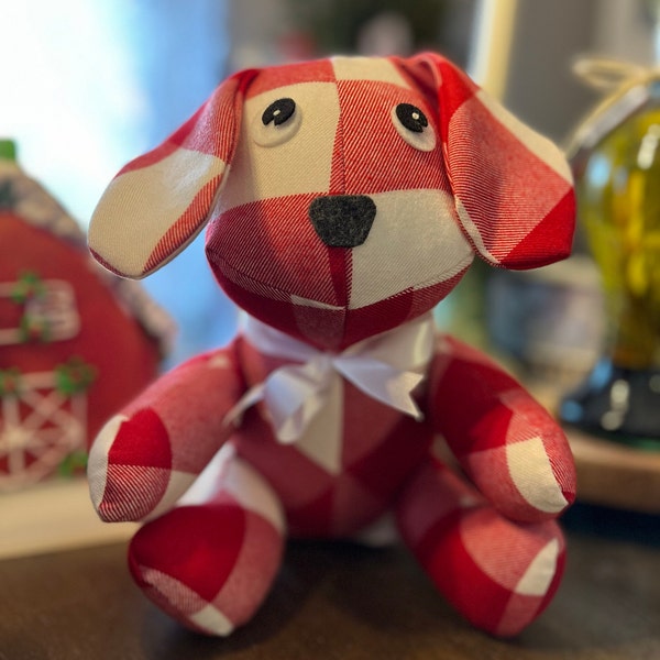 Memory Dog/puppy/stuffed Animal/custom Made/from Shirt/in Memory Of ...