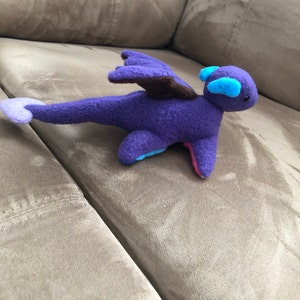 LGBT Miniature Plush Dragons 7 Inch Hand-sewn - Etsy