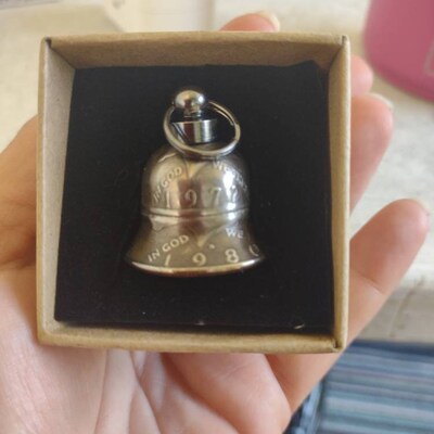 Morgan Dollar Bell - Etsy