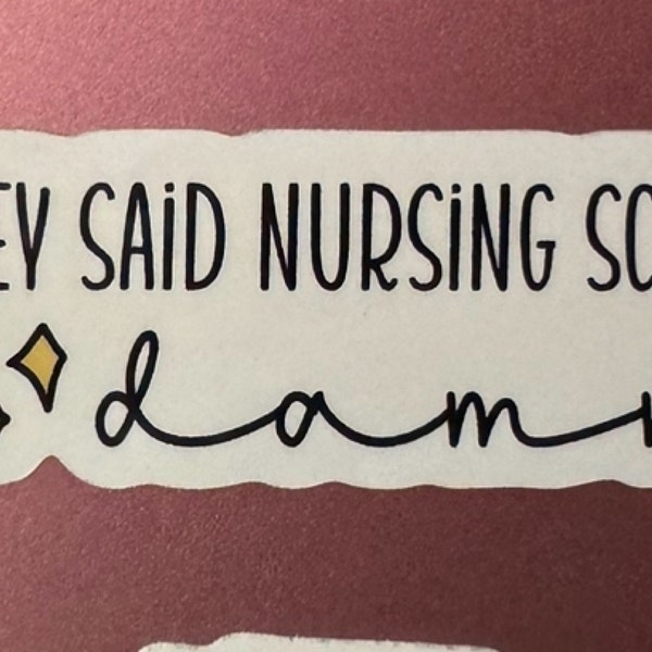 Adenosine Nursing Humor Sticker - Etsy