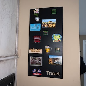Travel Magnet Board 10in X 20in Adventures House Sign Metal Wall Art ...