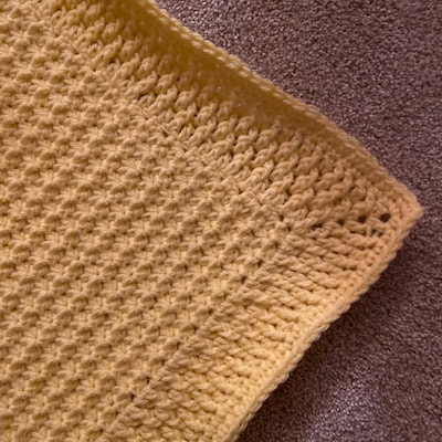 Crochet Simple and Fast Beginner Baby Blanket Pattern Sirin's Crochet ...