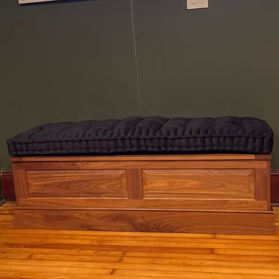 Kitchen Cushion, Custom Bench Pillow, Velvet Seating Cushion ...