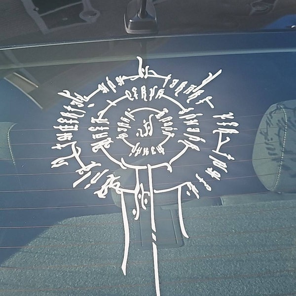 Astarion Scar Baldur's Gate 3 Vinyl Decal Astarion's Scar Back Markings ...