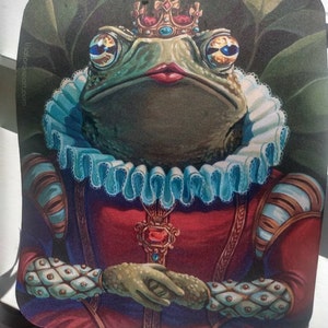 Toad Queen 11x17 11x14 Reproduction Print Princess Fairy | Etsy