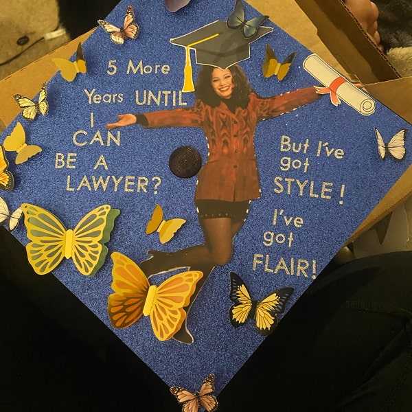 Glitter Graduation Cap Topper Blank Base, Custom Graduation Cap Topper ...