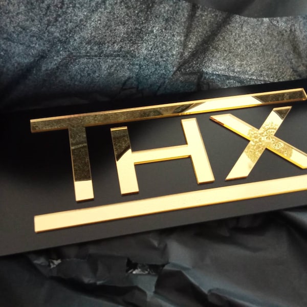 THX | Home Theatre Signs | Signage | Cinema Decor | Laser | Router ...