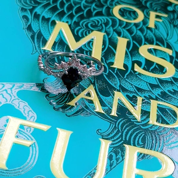 Acotar Officially Licensed, High Lady of the Night Court Ring, Feyre ...
