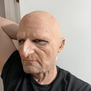 Original Latex Mask Face Greyland Film waltr Grey Nr.103 - Etsy