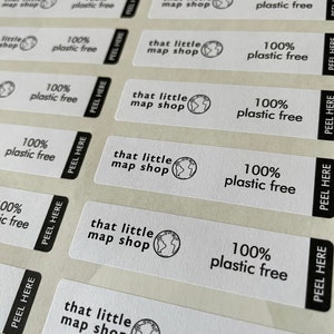 Eco Friendly Card Clasp Stickers / Low Tack Card Catch Labels - Etsy UK