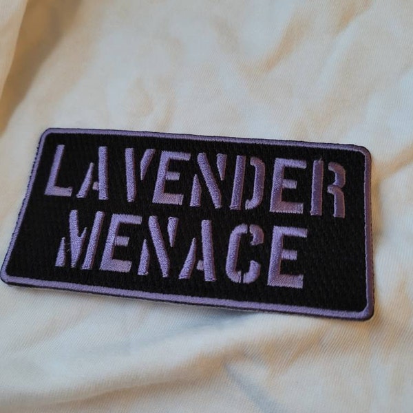 Lavender Menace Patch - Etsy