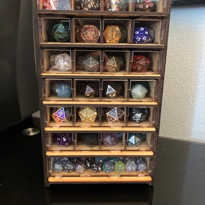 Dice Storage Drawer Color Options - Etsy