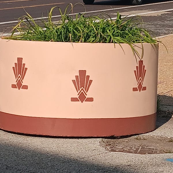 Mid Century Atomic Stencil Diamond Star Shapes Modern Retro Pattern ...