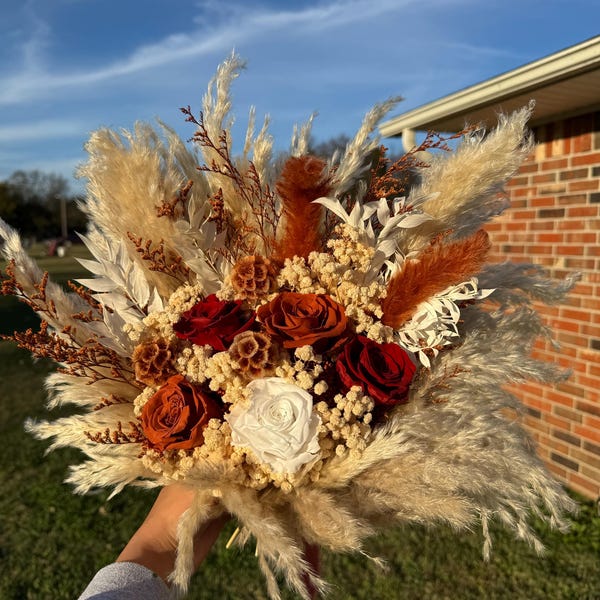 Boho Rust Terracotta Wedding Arch, Terracotta Arch Wedding, Boho ...