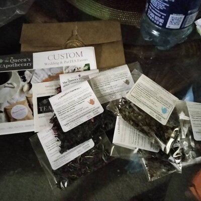 DIY Tea Kit Make Your Own Tea Blends Organic Teas and Herbs With Tea ...