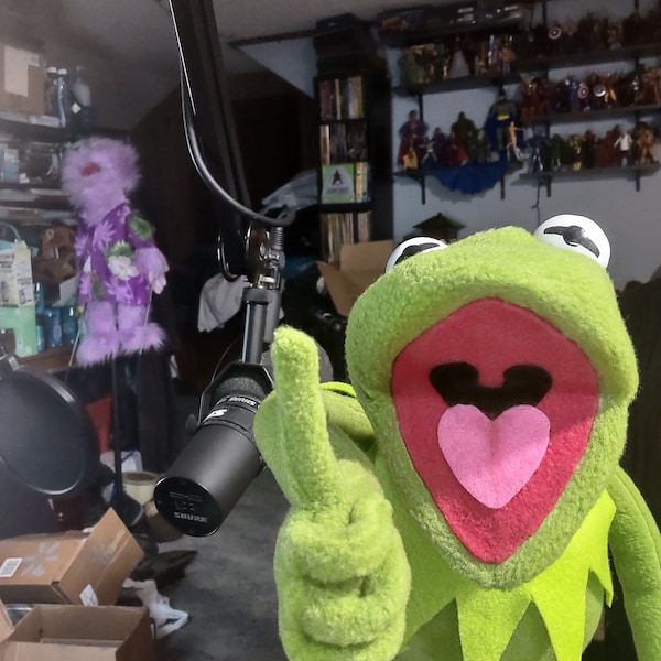 Kermit’s Cousin Professional Hand and Rod Puppet Replica - Etsy