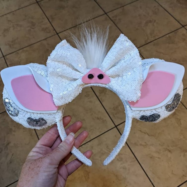 Moana Mickey Minnie Mouse Ears Pua Pig - Etsy