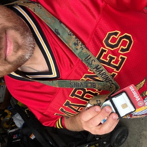 Military Inspired Luggage/bag Tag usmc/army/navy/coast Guard/air Force ...