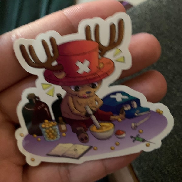 Tony Tony Chopper Sticker One Piece - Etsy