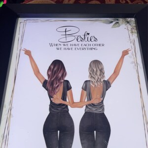 5 Best Friends Gift Five Best Friends Print 5 Friends Poster | Etsy