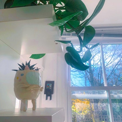 The Grumpopuff Collection Handmade Ceramic Succulent Cactus Pot ...