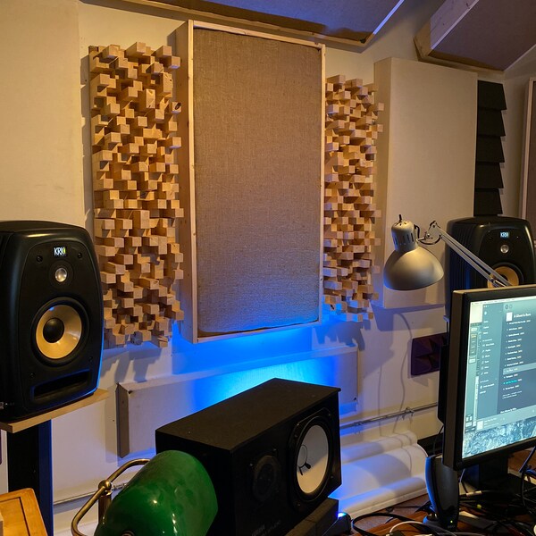 Genuine Wood Sound Diffusers - 34" X 24" (2 Pack + FREE SHIPPING in USA ...