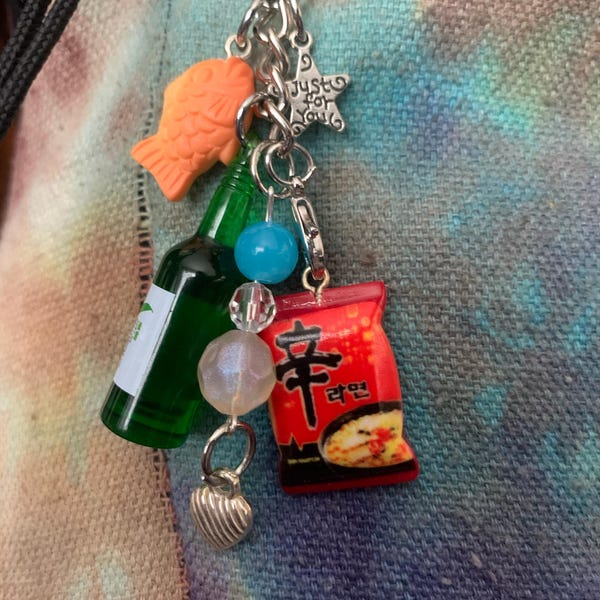 Korean Soju Phone Charm - Etsy