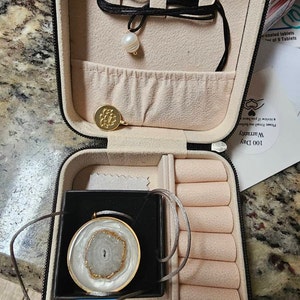 Extremely Powerful 5G EMF Orgonite Protection Necklace, Solar Quartz ...