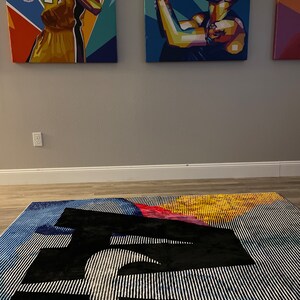 World Map Rug,map Rug,geography Themed ,custom Rug,gift for Her,home ...