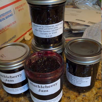 Golden Raspberry Jam, 8 Oz Jar, Oregon, Pacific Northwest - Etsy