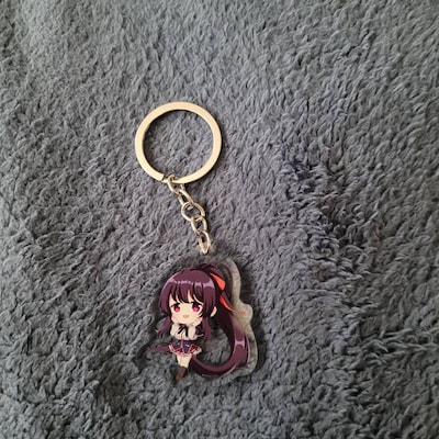 Oreki and Chitanda High Quality Anime Acrylic Charm Keychain - Etsy