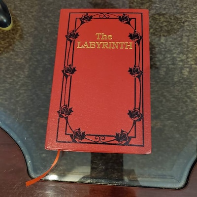 The Labyrinth Red Book Prop Replica - Etsy