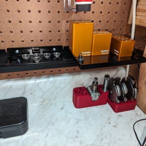 8 Shell Plate and Locator Pin Holder for Dillon 550 Reloading Machine ...