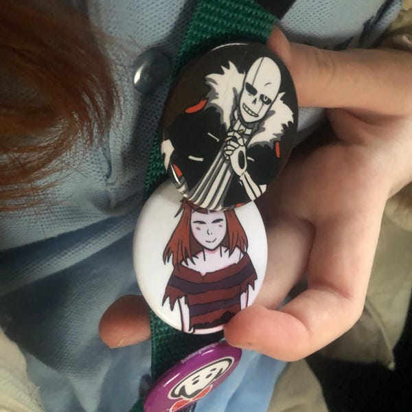 Undertale AU - Singular Button (one Button) - Etsy