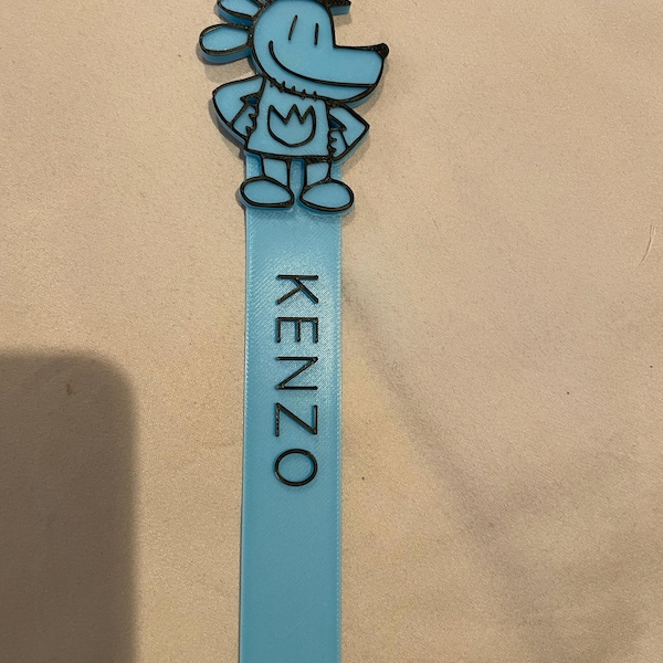 Personalized Dog Man Bookmark Set, Glow-in-the-dark, Kids' Bookmarks ...