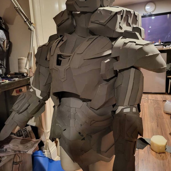 Warmachine Armor Suit Patterns for EVA Foam Build - Etsy