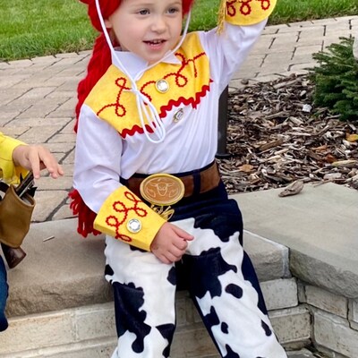 Jessie Outfit Costume 4 Piece Includes Shirt With Pull Ring - Etsy