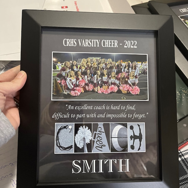 Custom Printable Gift for Football Coach, Team Gift for Football Coach ...