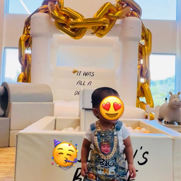 The Notorious BIG ONE Overalls and Shirt Front and Back Toddler Kid ...